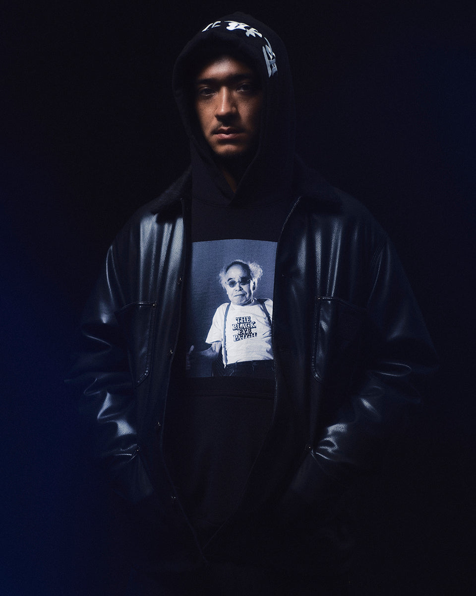 NOBUYOSHI ARAKI PORTRAIT HOODIE BLACK – BlackEyePatch